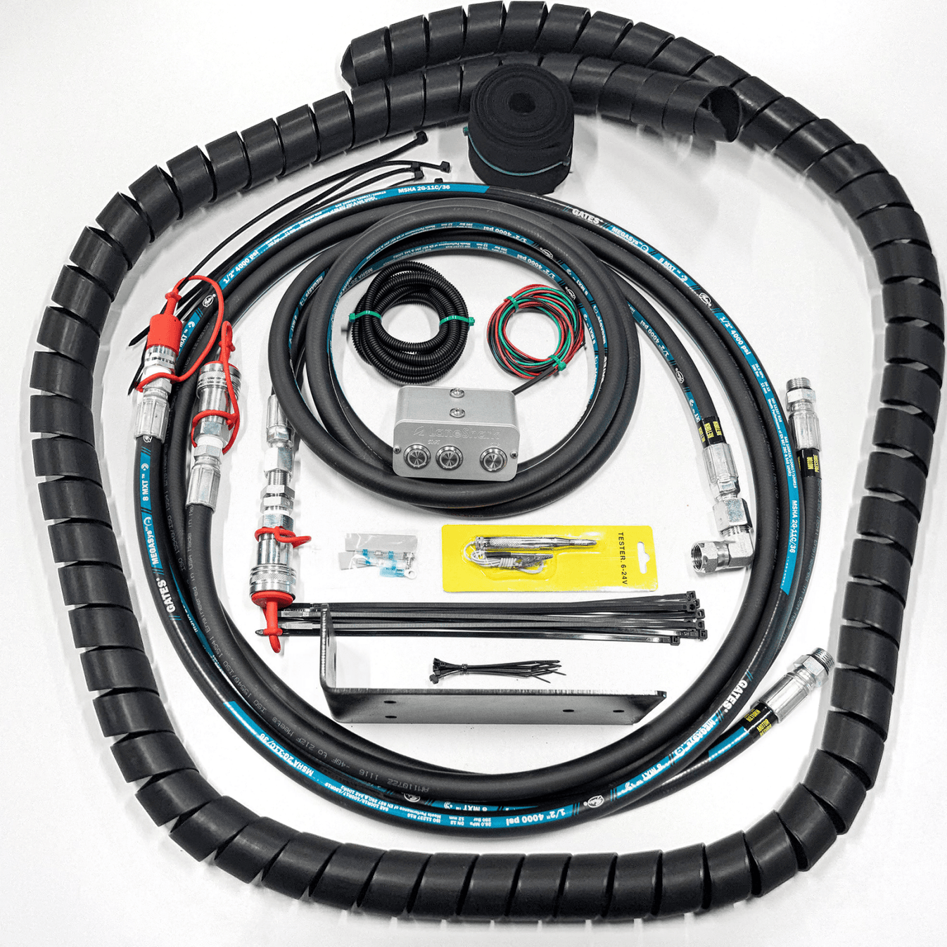 KUBOTA L3400 with Ansung 2540 Loader - Switch Kit