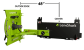 LANE SHARK LS3 | Front-Mounted Brush Cutter